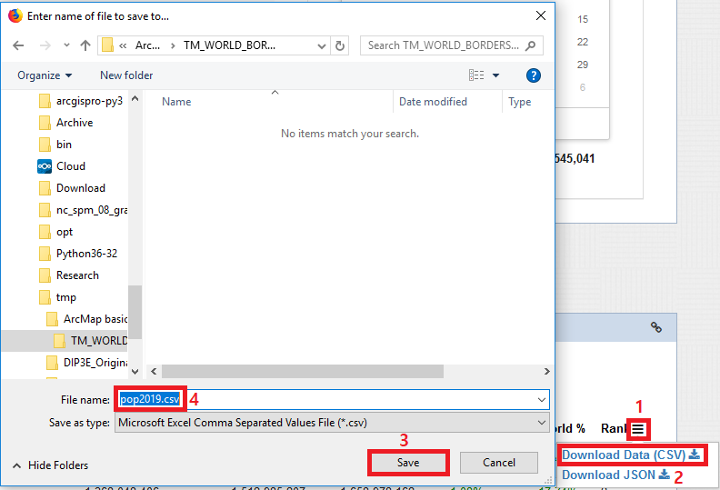 How to create population maps in ArcMap